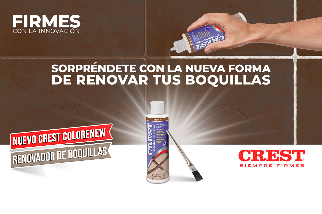 Crest | Marca de adhesivos líder en México